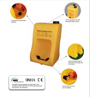 Portable Eye Wash Station (Type A) - WG6000A