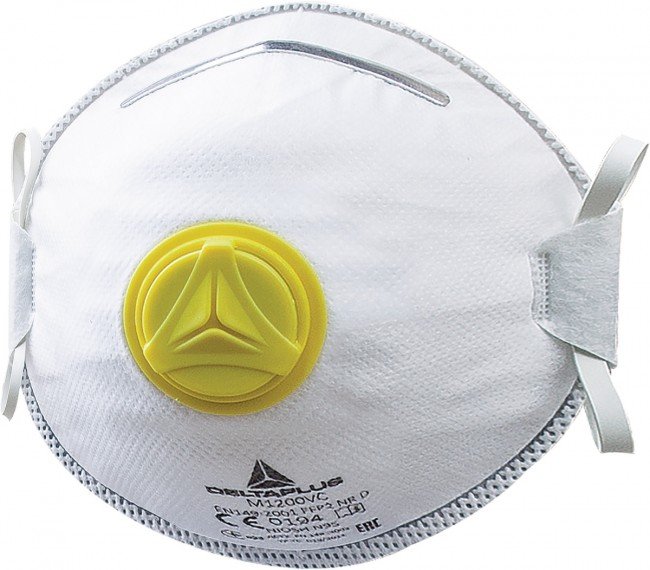 Delta Plus M1200V DISPOSABLE HALF-MASKS FFP2 WITH VALVE