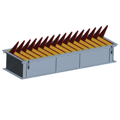 One Way Parking Lot Spike Strip Tire Killer - Traffic And Parking Lot ...