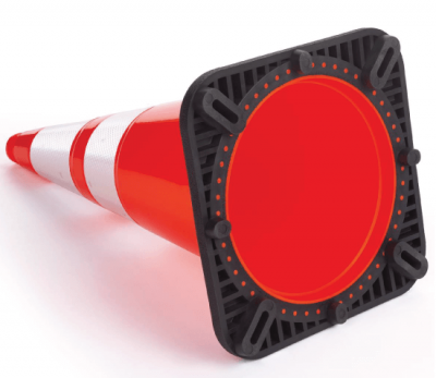 PVC Reflective Traffic Safety Cone - Corporate Station BD