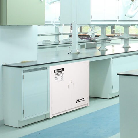 SYSBEL CE Approved 24 Gal Strong corrosive chemical safety storage cabinet