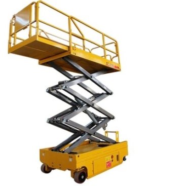 Semi-Electric Scissor Lift Work Platform in Bangladesh